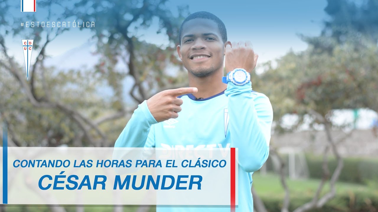 Contando las horas para el Clásico: César Munder - YouTube
