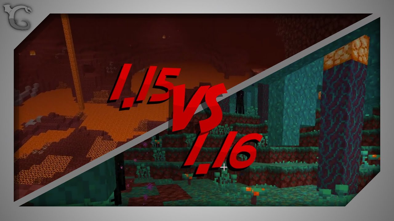Nether in 1.15 vs. Nether in 1.16 - YouTube