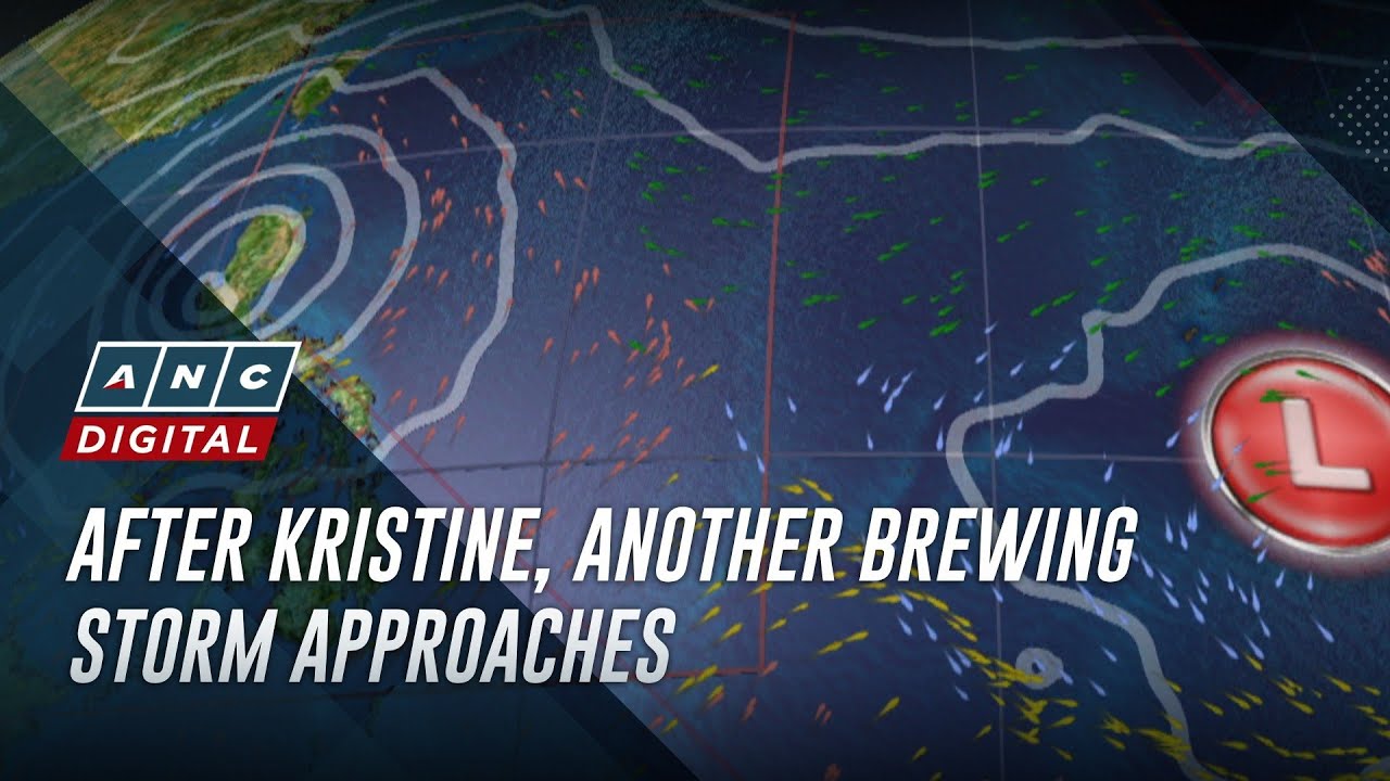 Another brewing storm approaching Philippine area of responsibility - YouTube