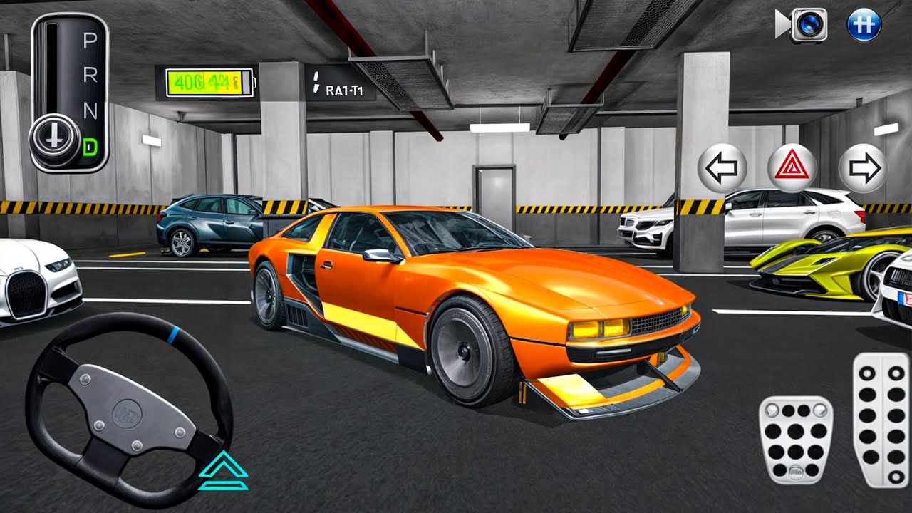 3d driving class car parking: Hyundai N Vision parking in Garage | car ...