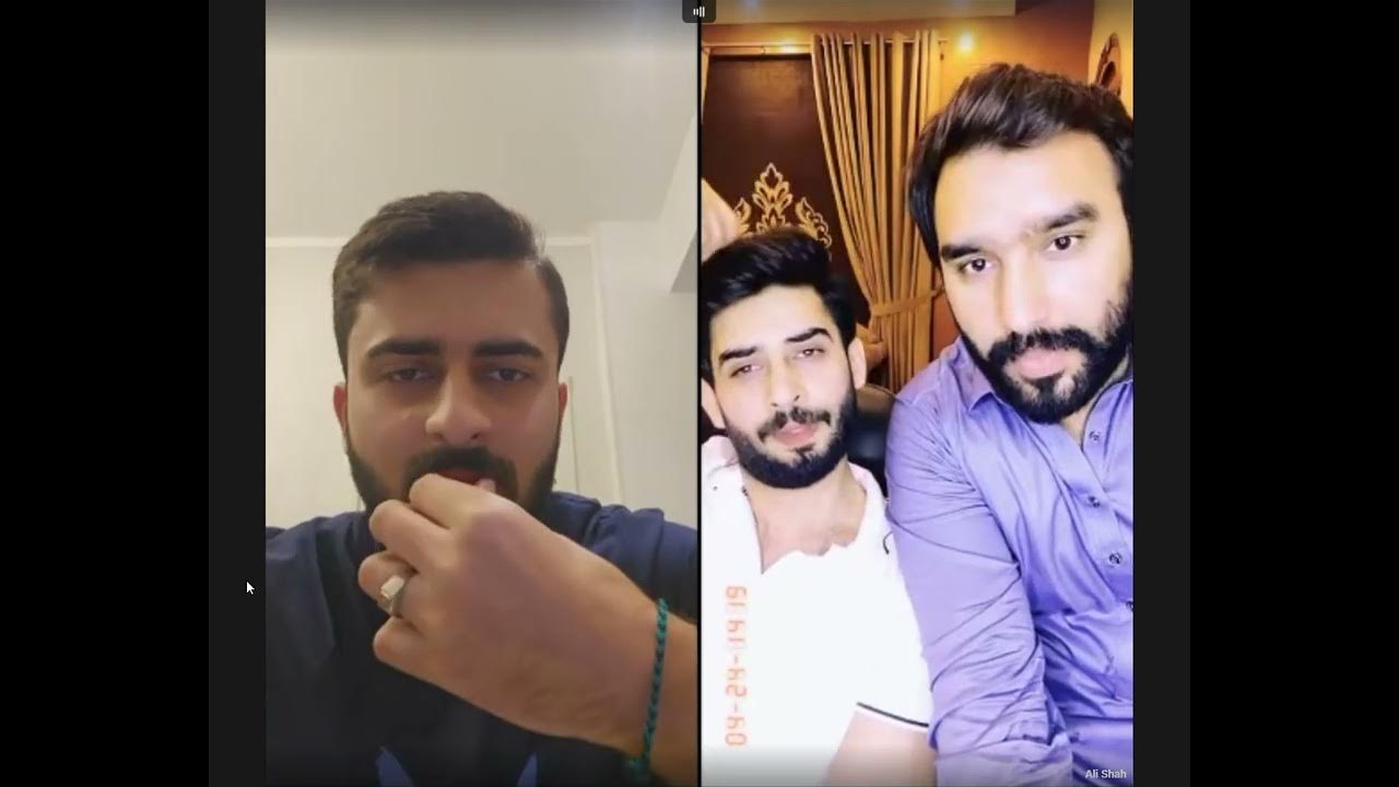 HAIDER SHAH VS ALI SHAH TIKTOK LIVE - YouTube