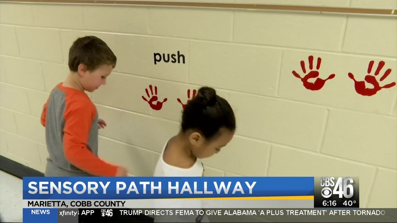 Sensory Path Hallway - YouTube