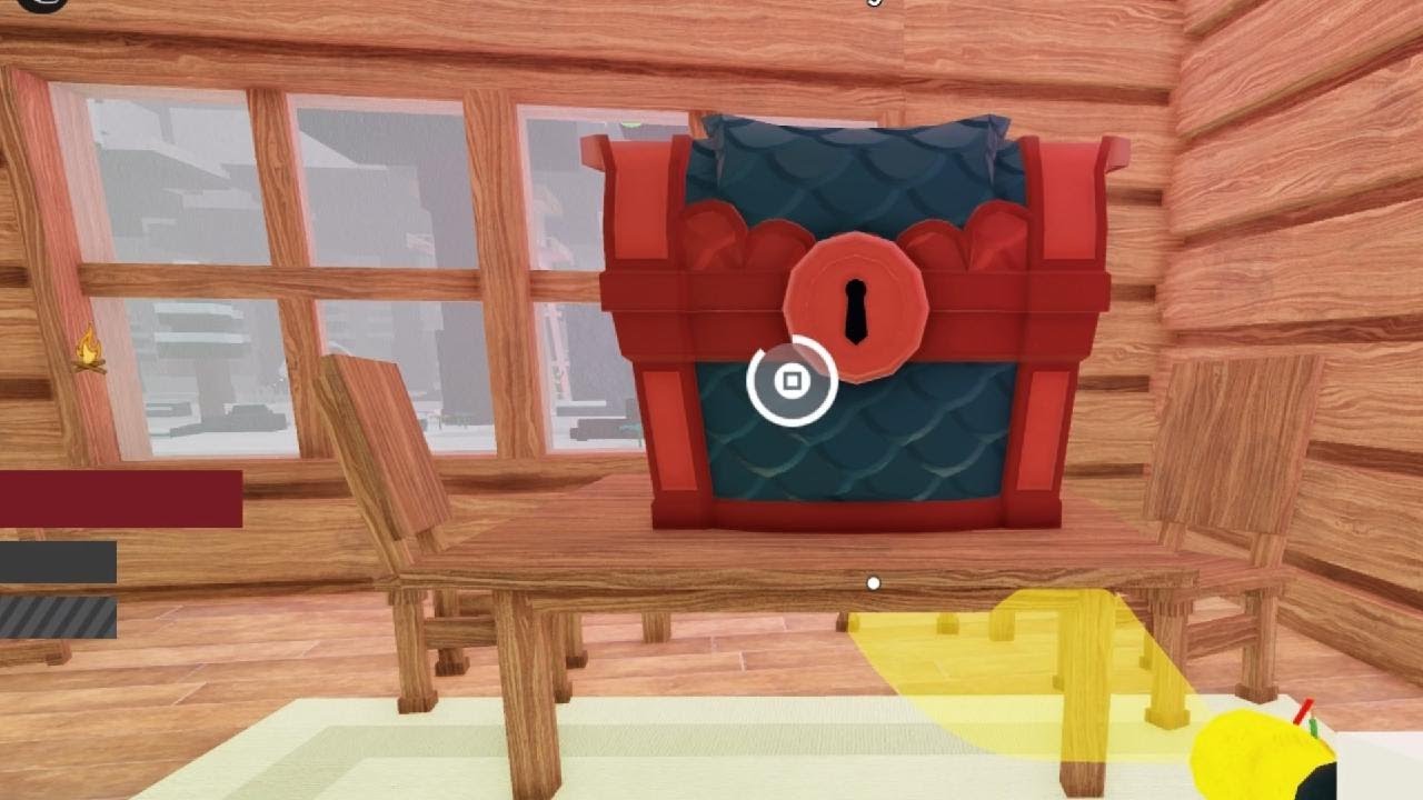 Ruby chest in 99 nights in the forest ROBLOX - YouTube
