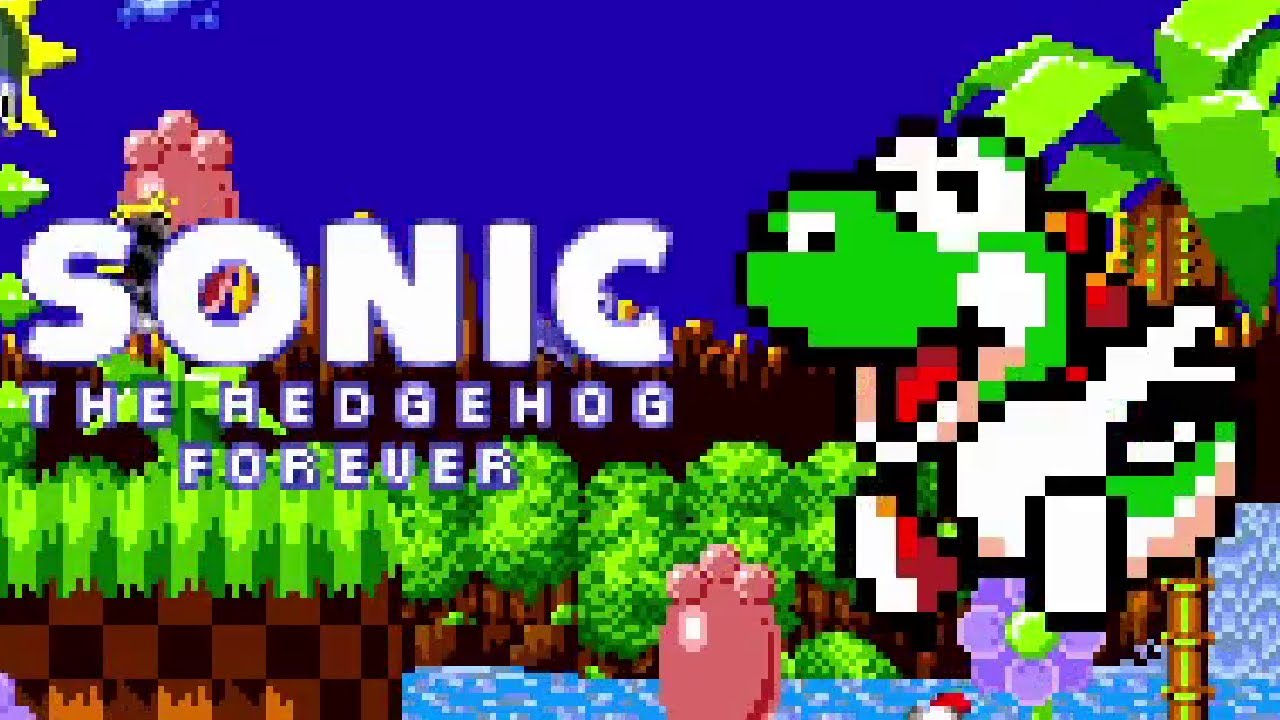 Yoshi in Sonic Forever: With Extra Flowers (Sonic Forever Mod) by ...