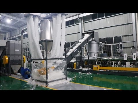 PSF-SJ160 Waste PSF Pelletizing Machine, Polyester Fabric Fiber ...