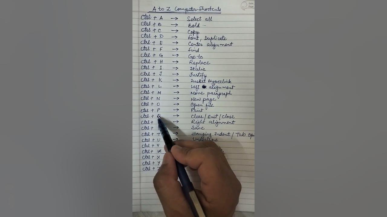 Shortcuts of computer keyboard #shorts #computerbasics #computercomputer #education #virals # ...