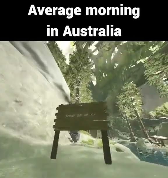 Average morning in Australia (Ark Meme) - YouTube
