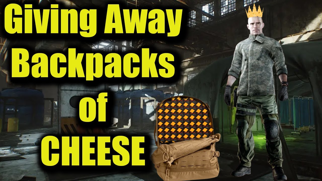 Giving Away Backpacks of Cheese - EFT - YouTube
