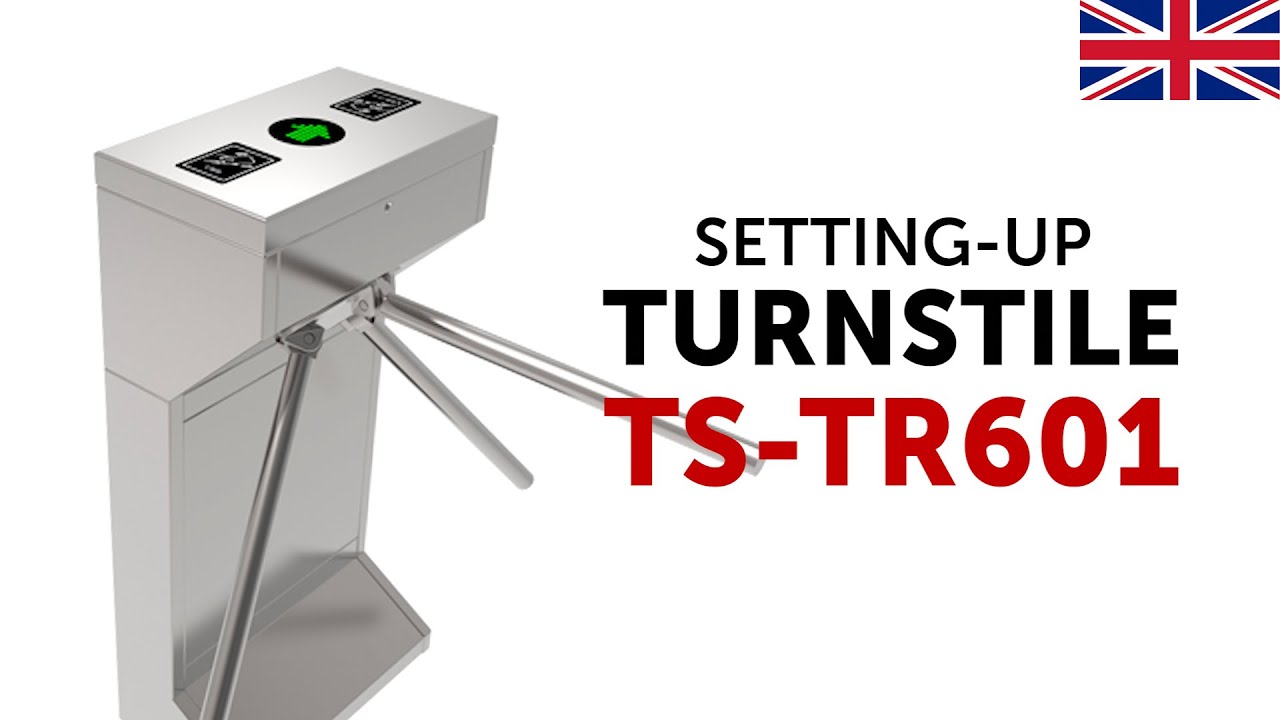 Starting up the Access Turnstile TS-TR601 - YouTube