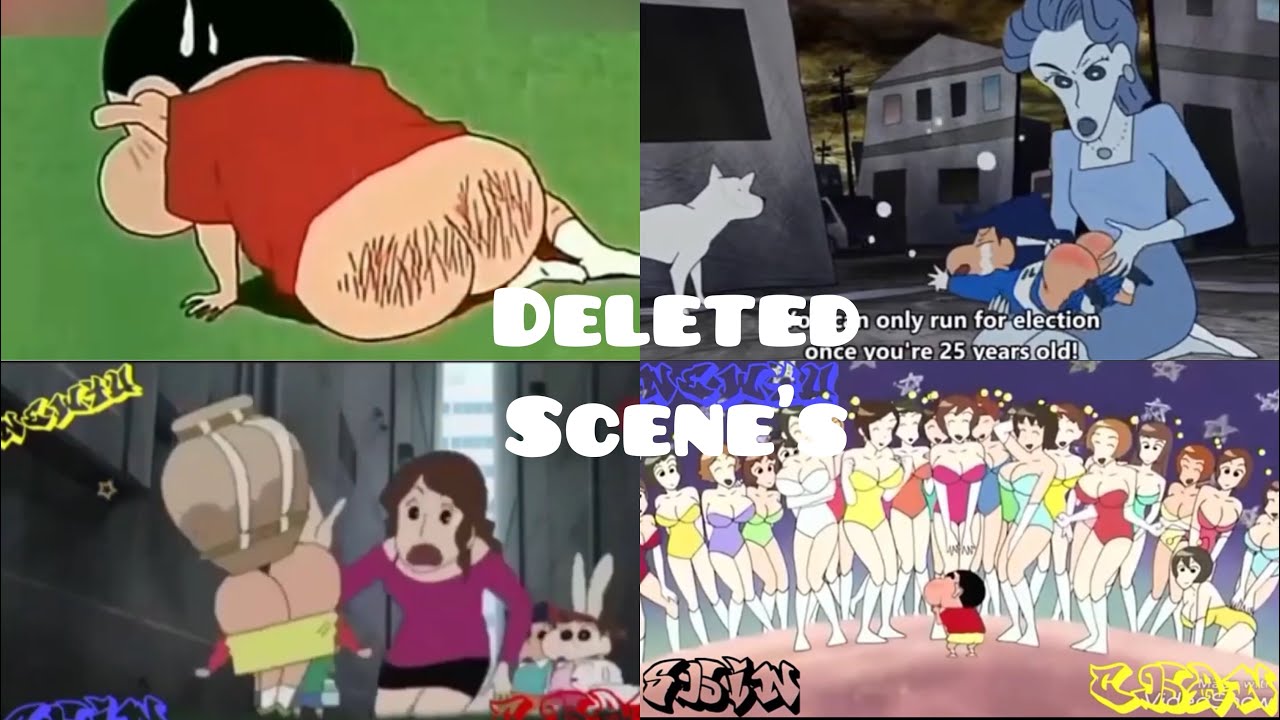 Shinchan sleeping with girl deleted deleted scene | Animation Shutter ...