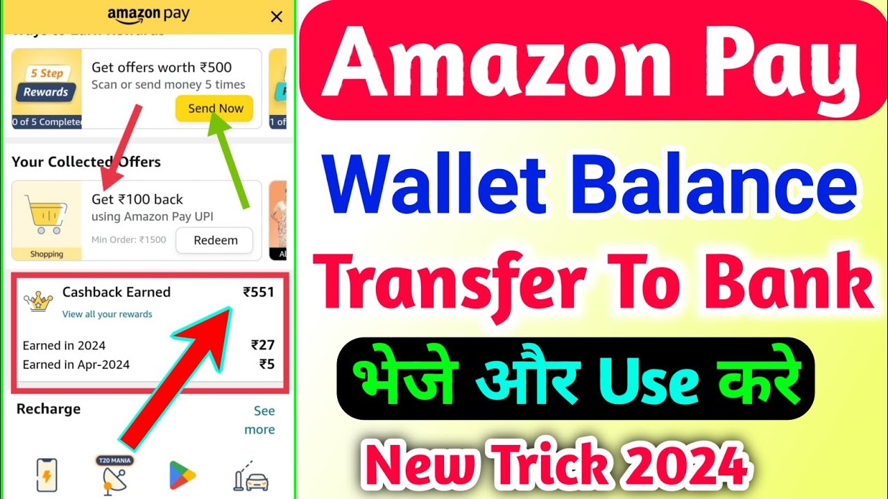 Amazon Pay Wallet Balance Transfer To Bank Account 2024 | Amazon Pay ...