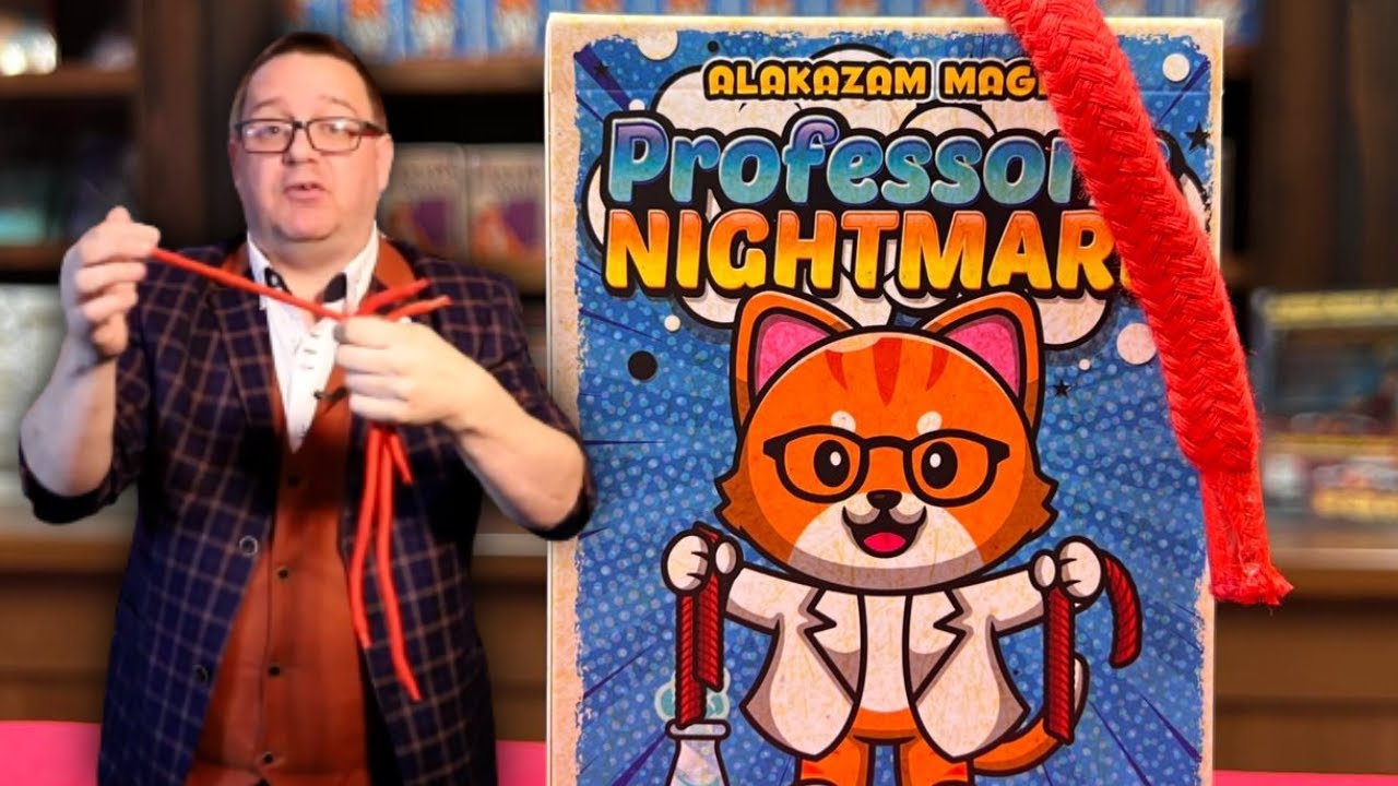 PROFESSORS NIGHTMARE ALAKAZAM AMAZING MAGIC RANGE - YouTube