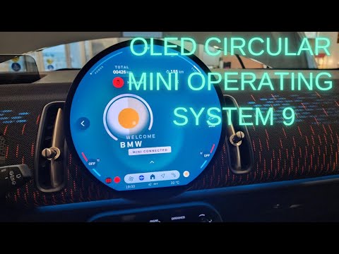 OVERVIEW! OLED Circular MINI Operating System 9 #mini - YouTube