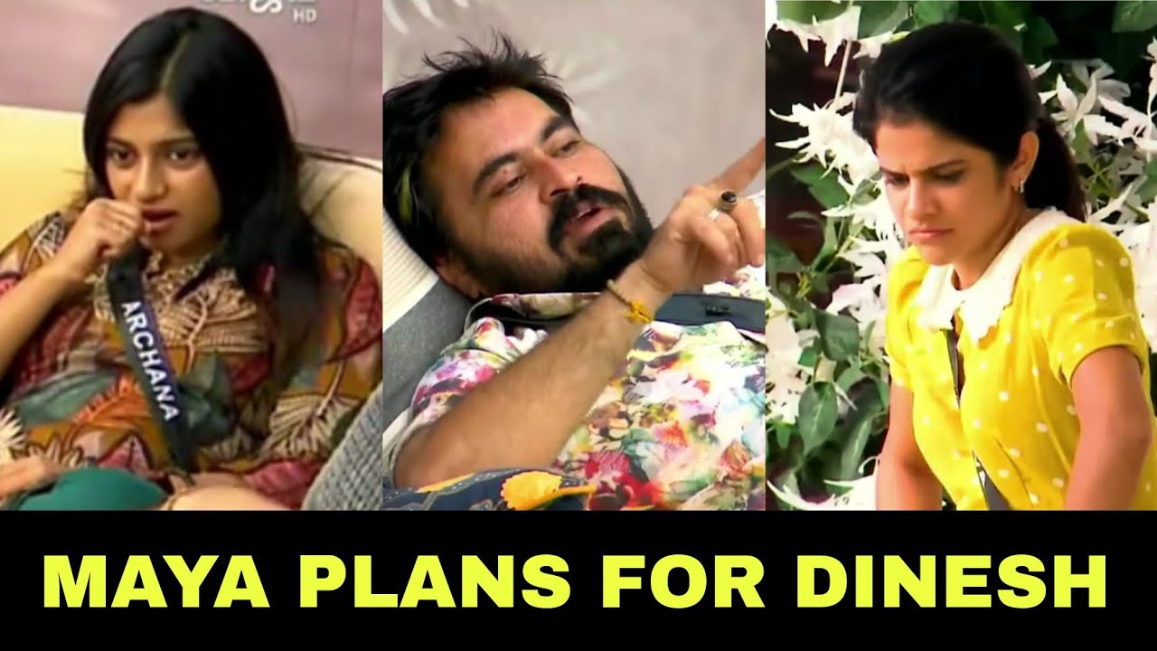 Maya Targets Dinesh🔥 Bigg Boss Tamil Season 7 Review - YouTube