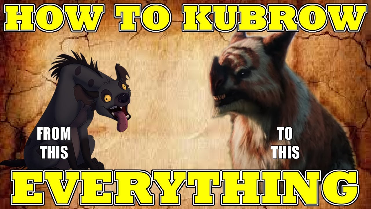 How to Kubrow - Everything - YouTube