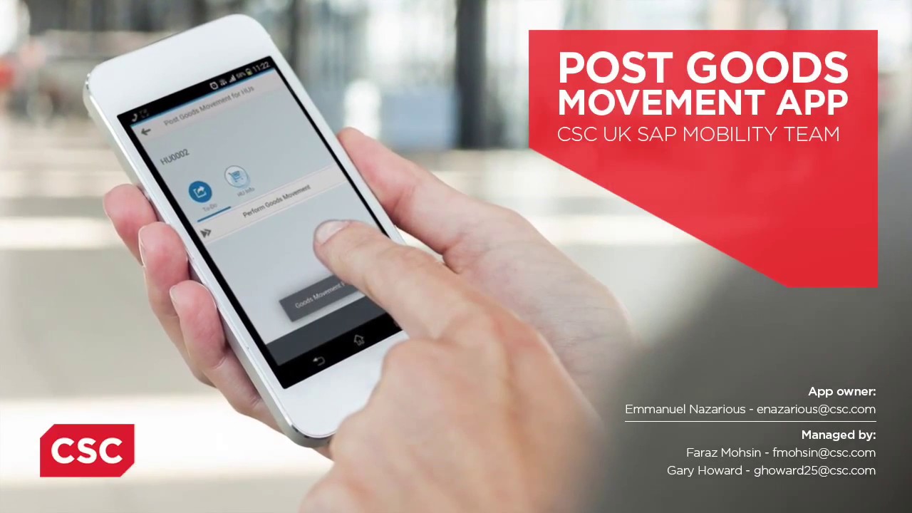 SAP Fiori App on Warehouse Management - YouTube