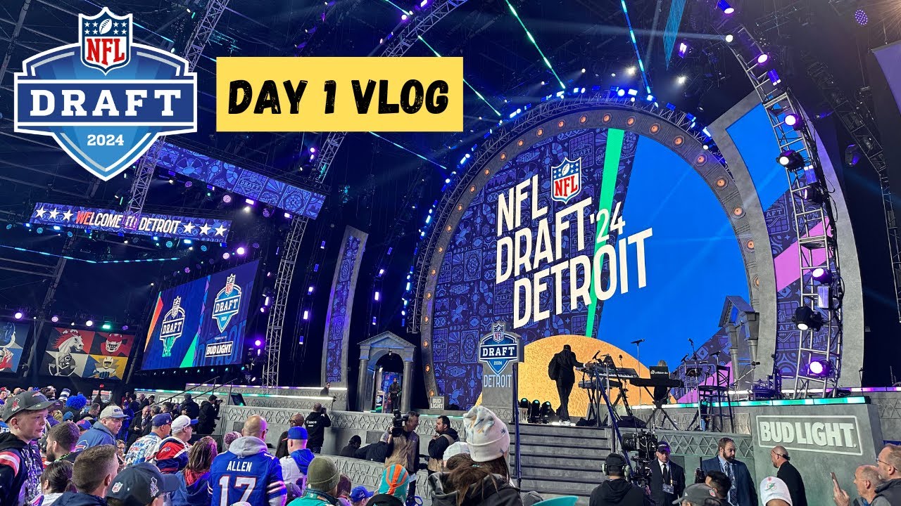 I Attended Day 1 of the 2024 NFL Draft - YouTube