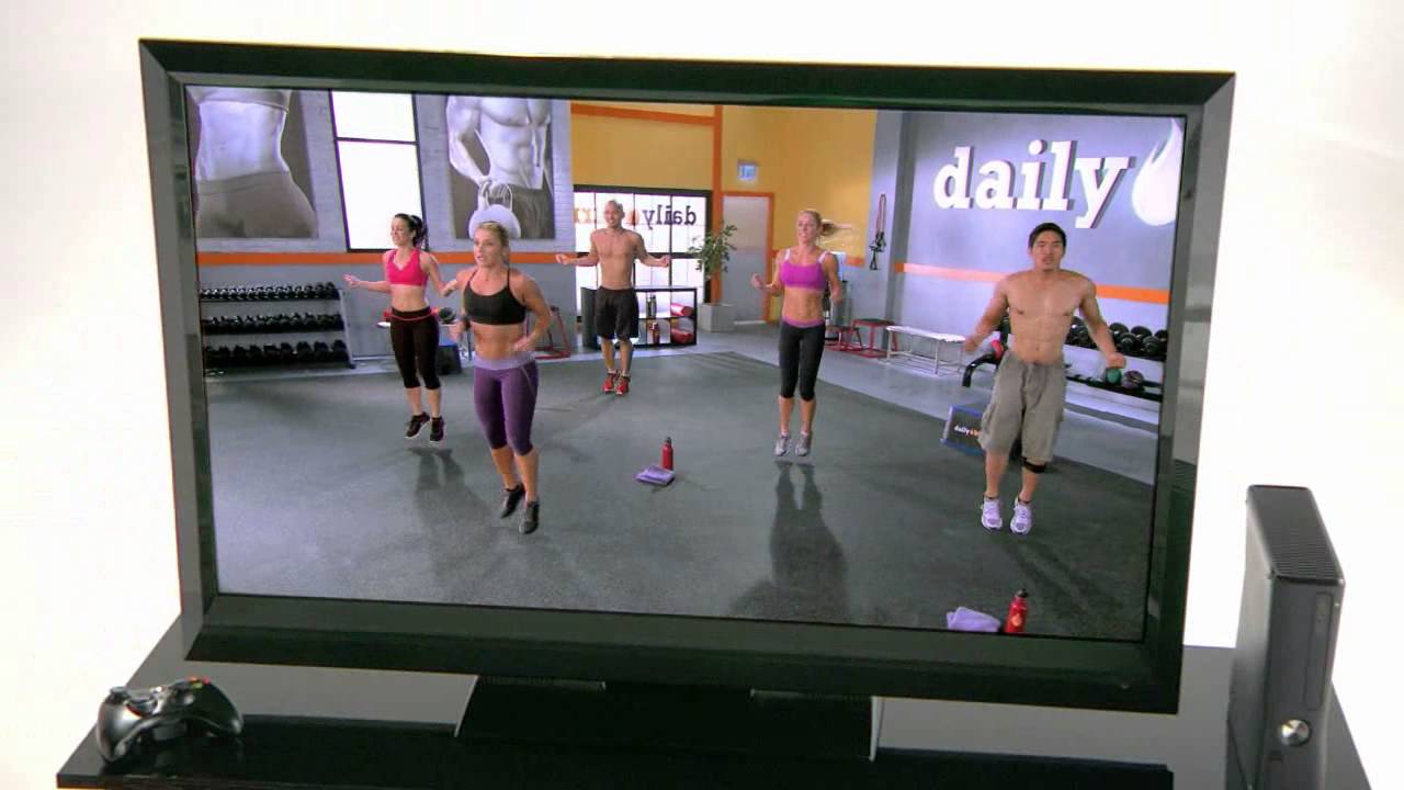 DailyBurn + Internet Explorer on Xbox! - YouTube