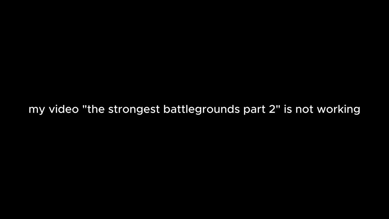 My Video Not Working Youtube
