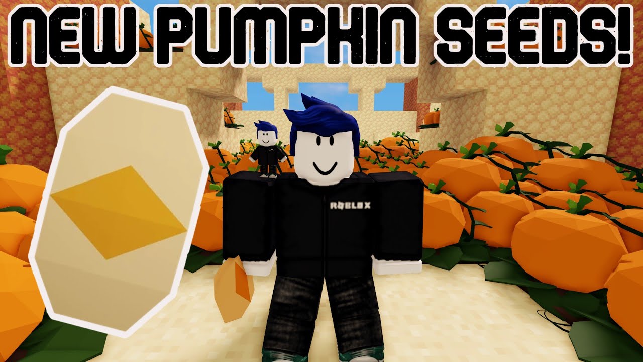 Testing out the New Pumpkin Seed in Roblox Bedwars - YouTube