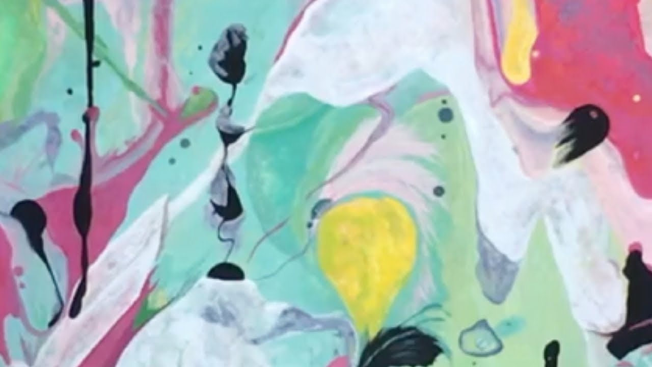 String of Pods | Gouache Painting | Time Lapse Painting | Artist Andy ...