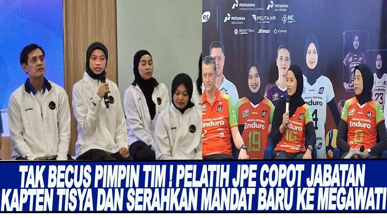 TAK BECUS PIMPIN TIM ! PELATIH JPE COPOT JABATAN KAPTEN TISYA DAN ...