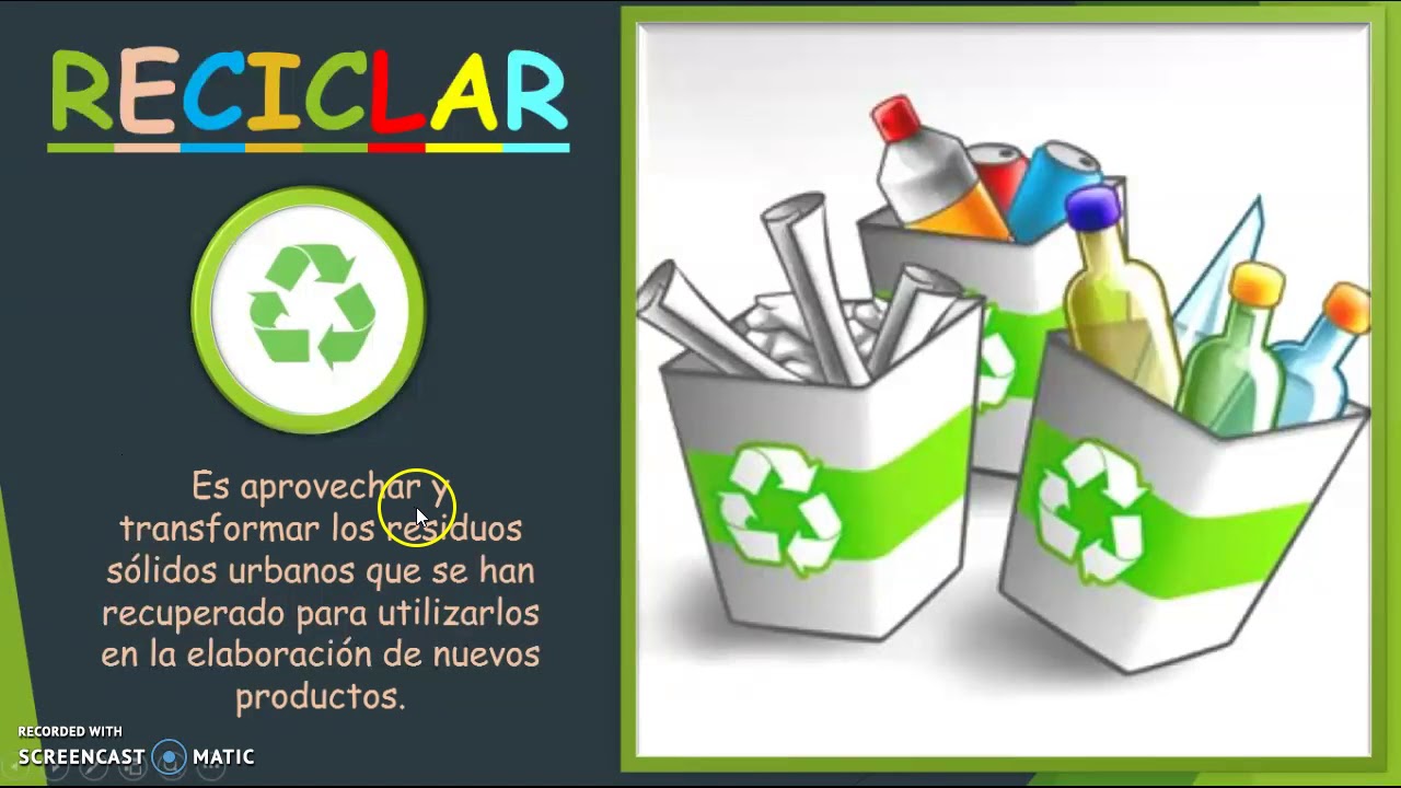 NIÑOS CAMBIANDO EL MUNDO CON LAS 3R - YouTube