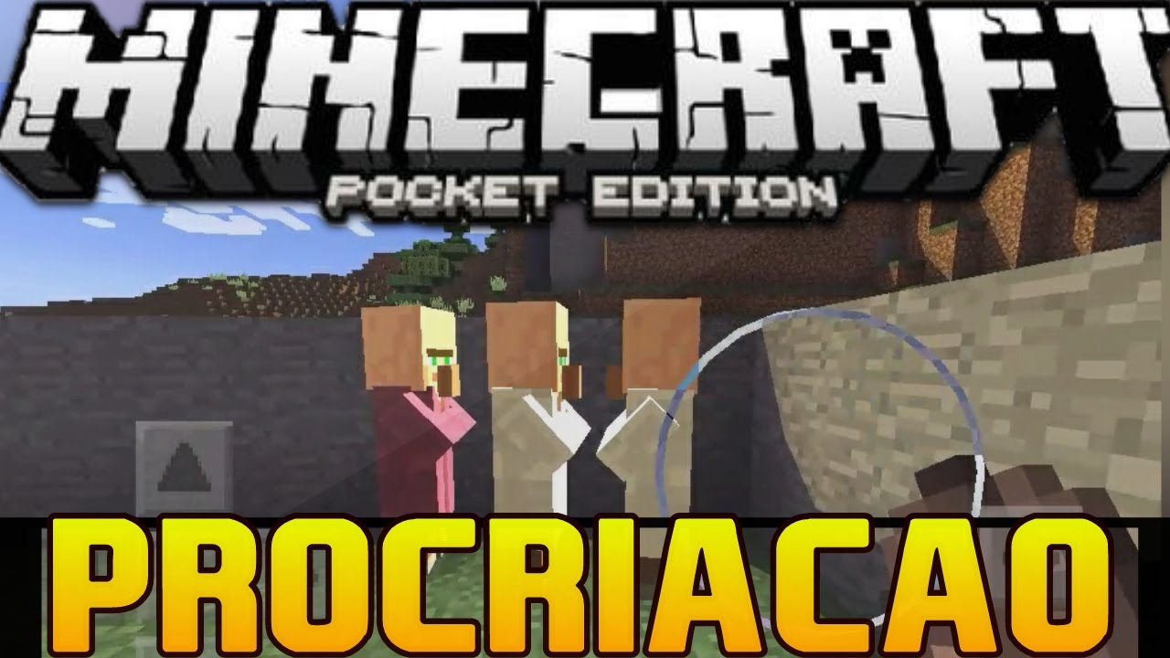Minecraft PE 0.12.1 Build 9 • Farm De Villagers Super Fácil ~Procriação ...