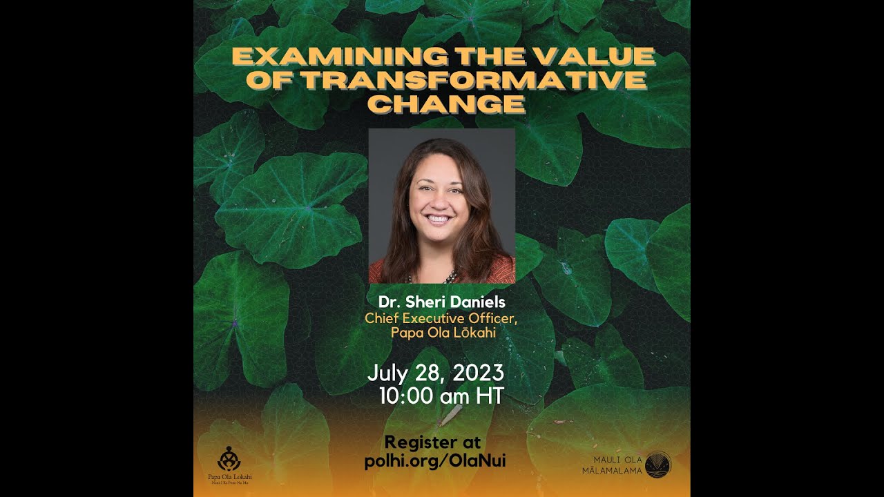 Examining The Value of Transformative Change - YouTube