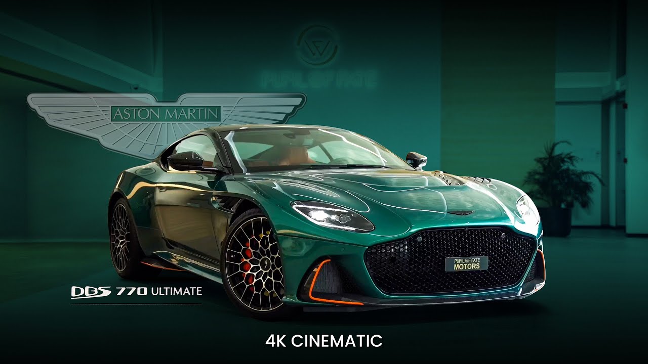 British Elegance meets Thunderous V12 | Aston Martin DBS 770 Ultimate ...
