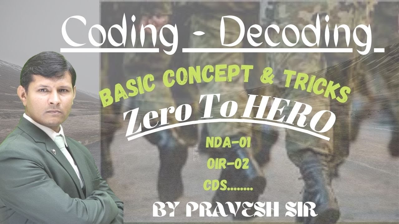 CODING DECODING Reasoning Tricks in Hindi | सिर्फ 1 ही Trick से सारे प्रश्न Solve 46 - YouTube