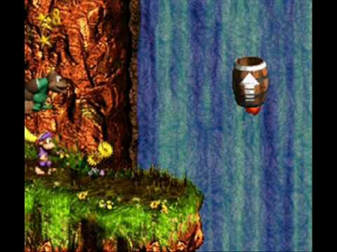 Donkey Kong Country 3 - Rocket Barrel Ride - YouTube