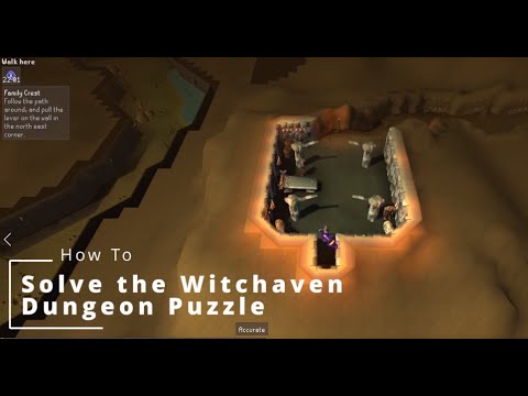 How To Solve the Witchaven Dungeon Puzzle OSRS - YouTube
