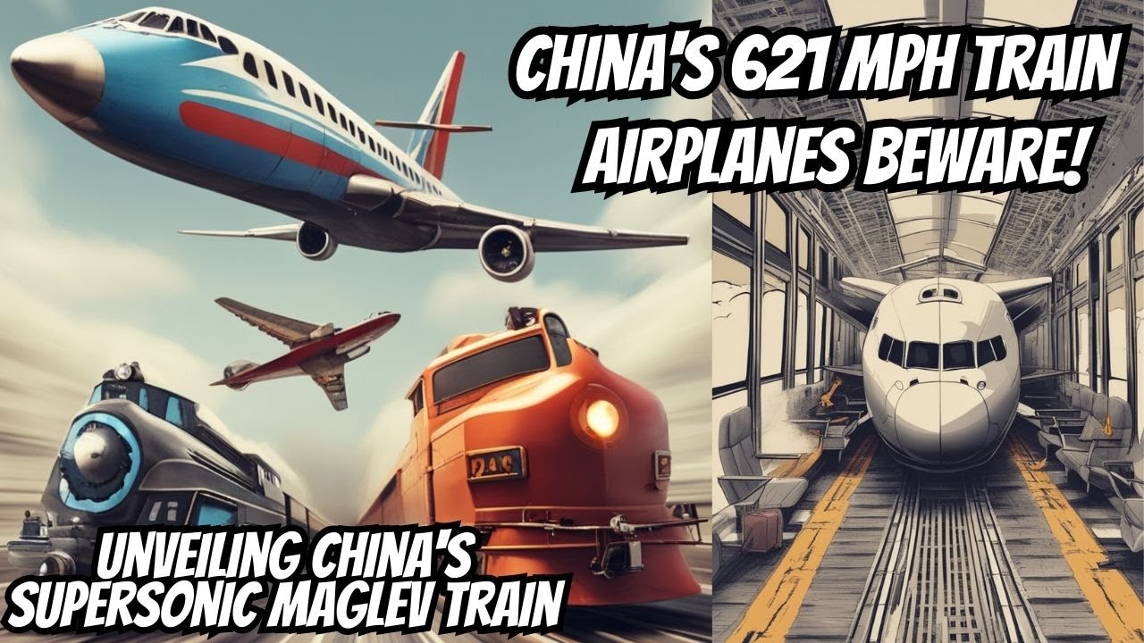 China's 621 MPH Maglev Train: Faster Than Airplanes? | Fastest Train ...