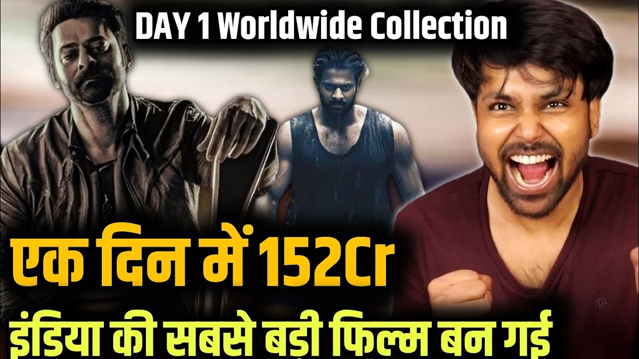 Salaar Day 1 Worldwide Collection | Salaar Day 1 Box Office Collection ...