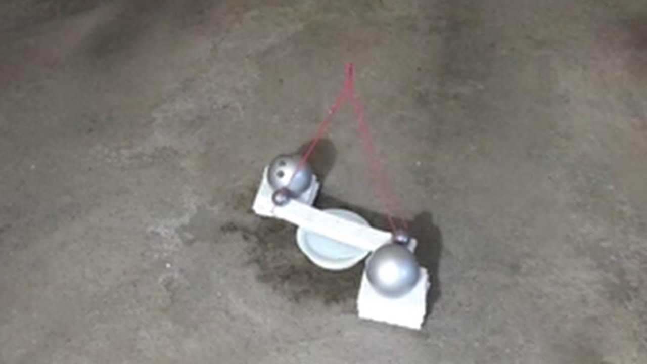 Cavendish Gravity Demo - YouTube