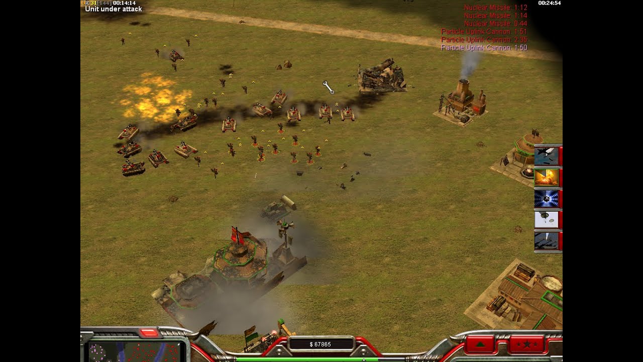 Infantry army^C&C Generals Zero hour^ - YouTube