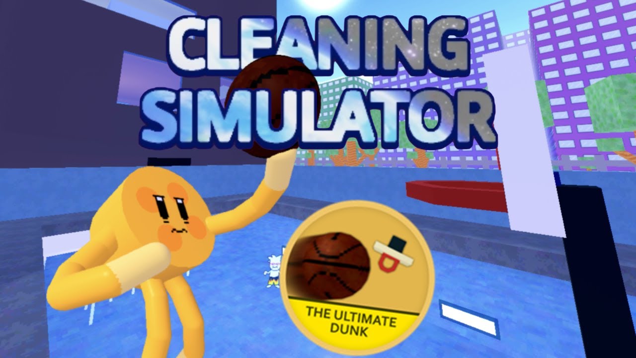The Ultimate Dunk (Roblox Cleaning Sim) - YouTube