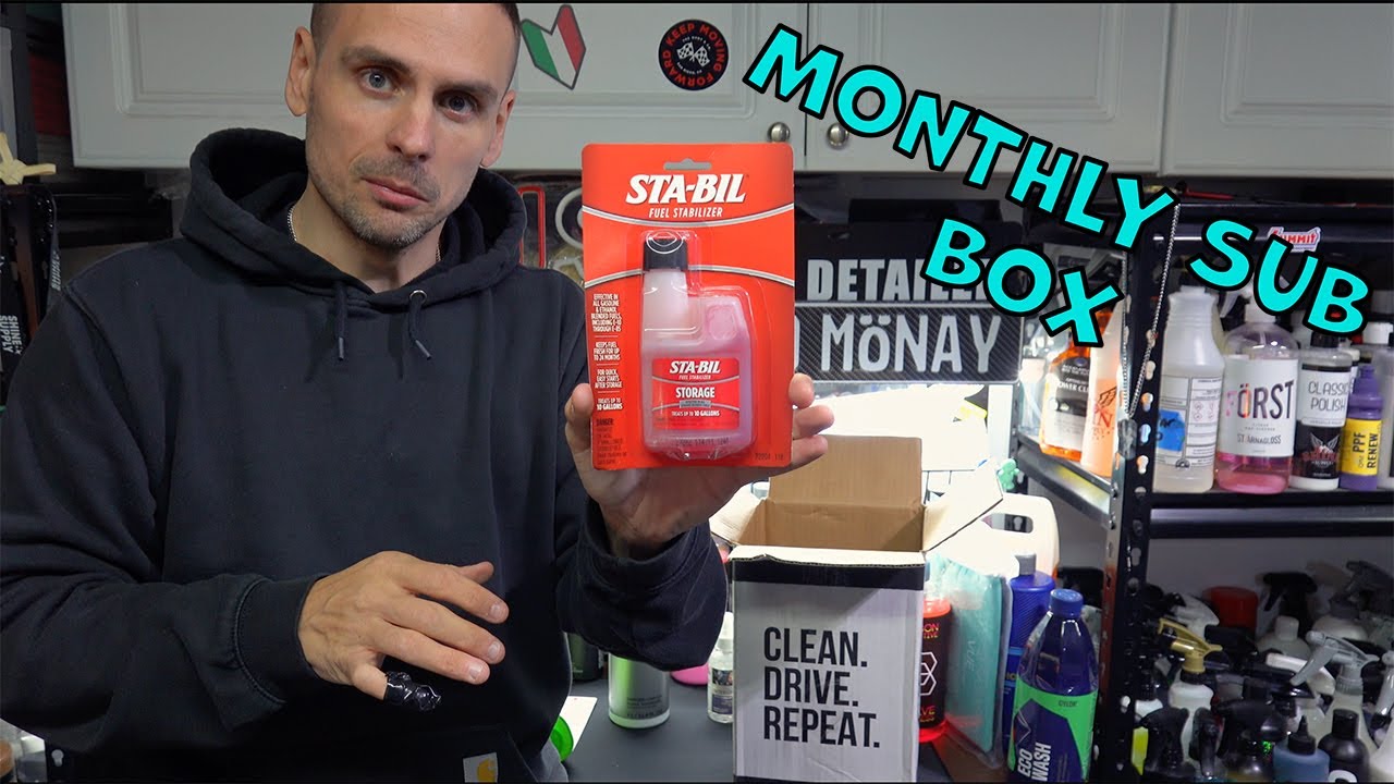 Glovebox Detail December Sub Box AND A GIVEAWAY - YouTube