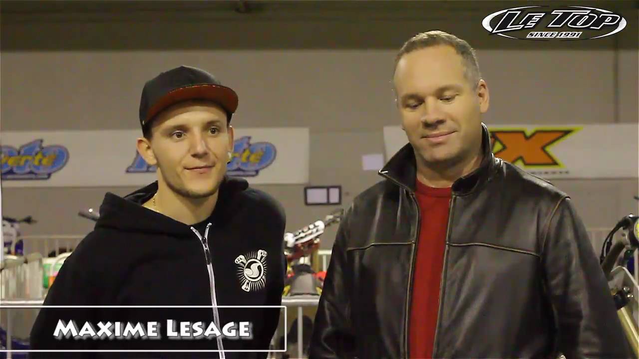 Signature de Maxime Lesage avec Le Team LE TOP - YouTube