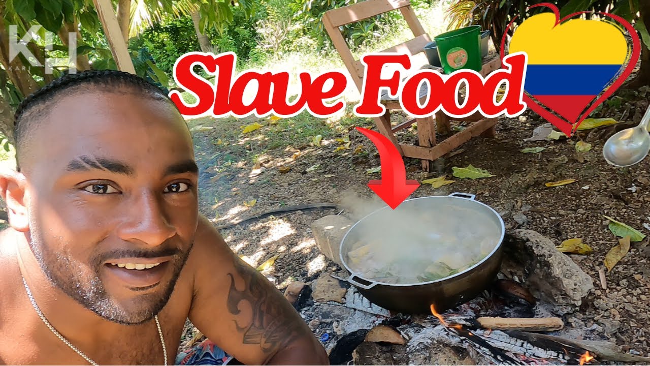 I Cooked Slave Food In Colombia San Andres Island - YouTube