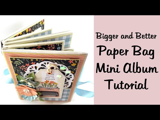 Paper Bag Scrapbook Tutorial My Creative Scrapbook: Step By Step Paper