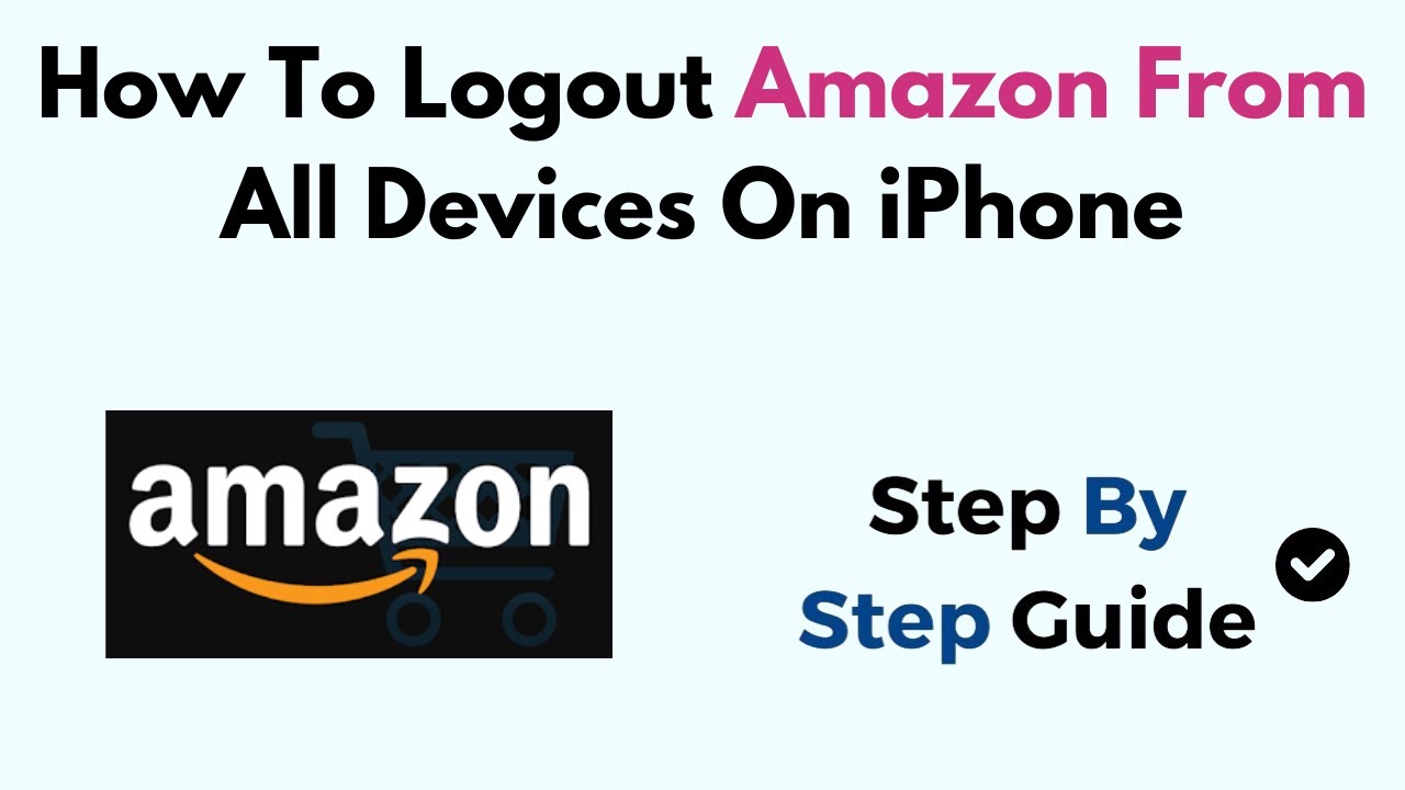 How To Logout Amazon From All Devices On iPhone - YouTube
