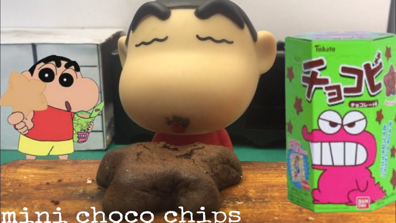 miniature choco chips recipe /shinchan favourite / how to make shinchan ...