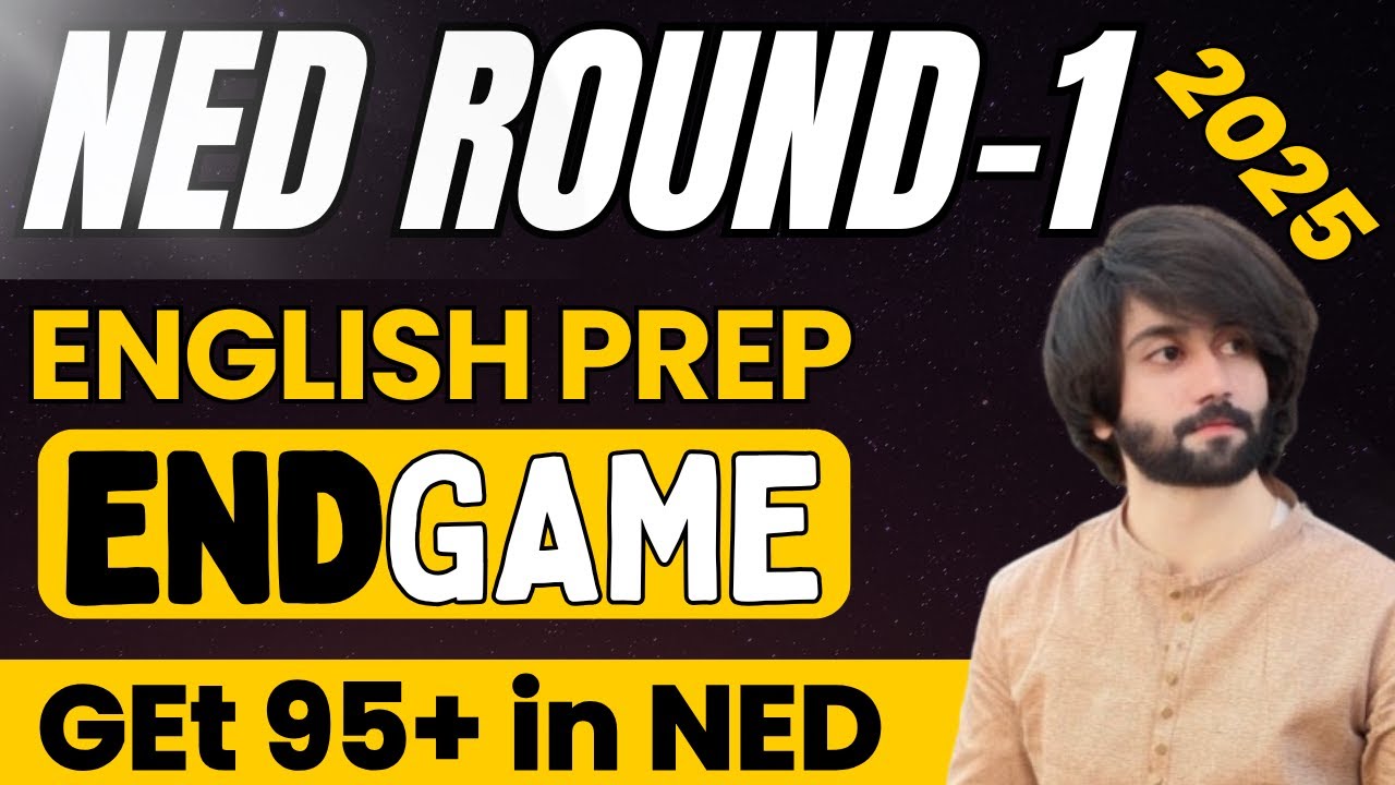 NED English Solved Past Papers NED English EndGame I NED Karachi ...