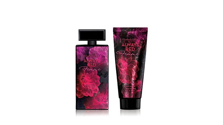 Elizabeth Arden Always Red Femme 2piece Set - YouTube
