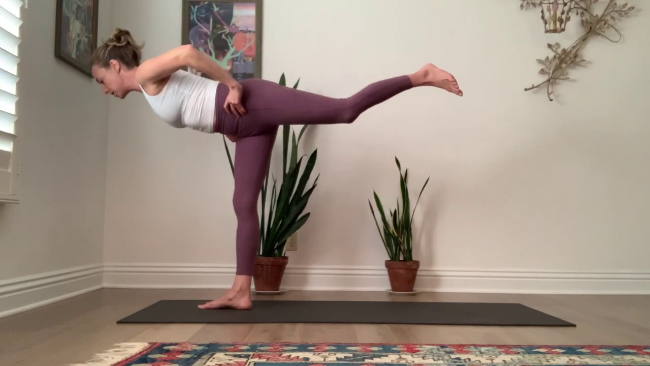 All Flow YOGA for STRENGTH: Hip Hinge Focus including Warrior 3 ...