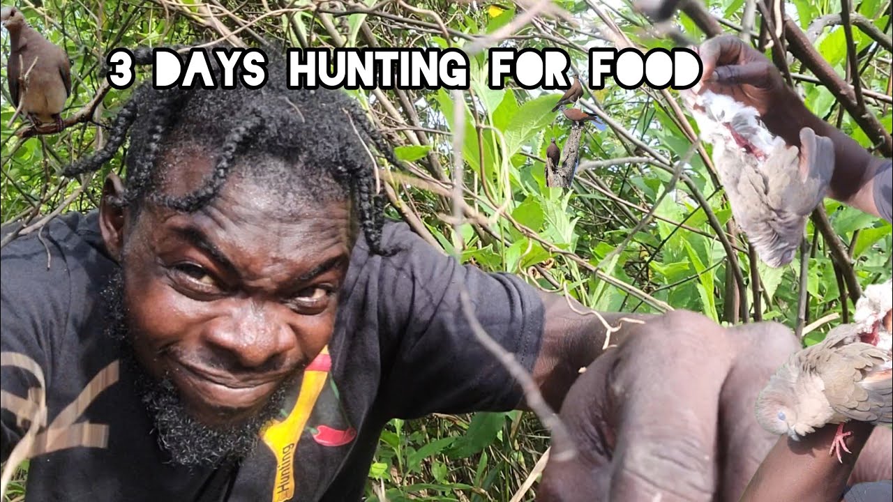 3 Days Hunting For Food (Beze Hunting) - YouTube
