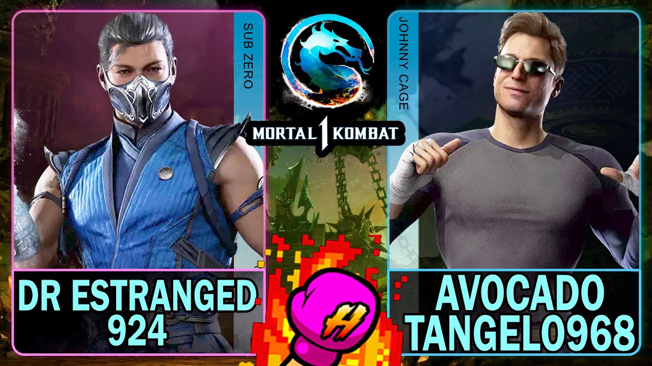 MK1 Dr Estranged924 (SUB-ZERO) VS Avocado Tangelo968 (JOHNNY CAGE)🥊 ...