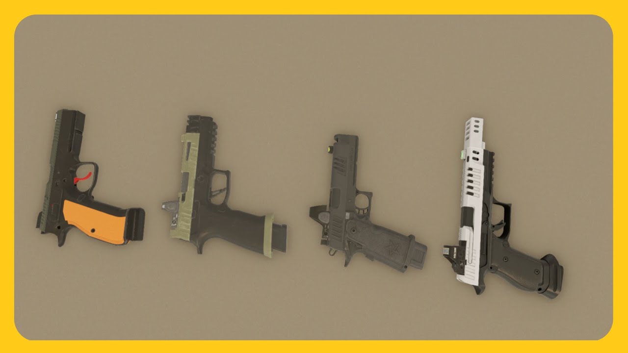 H3VR MODS - Showcase 18: IPSC Gun Collection - YouTube